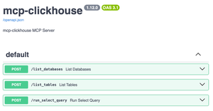Set Up ClickHouse MCP Server with Open WebUI and ClickHouse Cloud | ClickHouse Docs