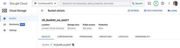 Integrate Google Cloud Storage with ClickHouse | ClickHouse Docs