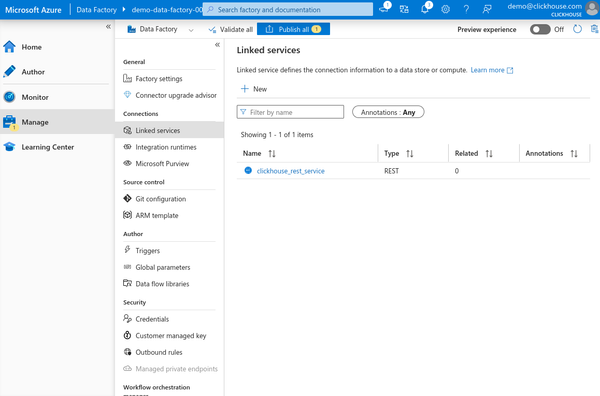 Using ClickHouse HTTP Interface to bring Azure data into ClickHouse | ClickHouse Docs