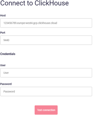 Connecting Astrato to ClickHouse | ClickHouse Docs