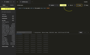SQL console | ClickHouse Docs