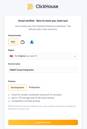 Integrating EMQX with ClickHouse | ClickHouse Docs