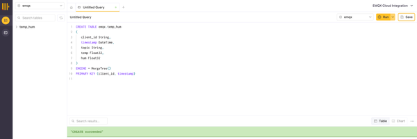 Integrating EMQX with ClickHouse | ClickHouse Docs