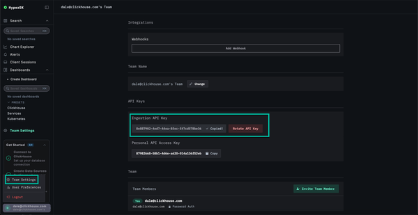 Local Logs & Metrics | ClickHouse Docs