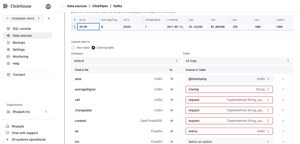 Integrating Object Storage with ClickHouse Cloud | ClickHouse Docs
