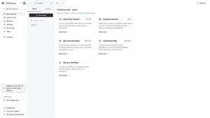 ClickHouse Cloud quick start | ClickHouse Docs