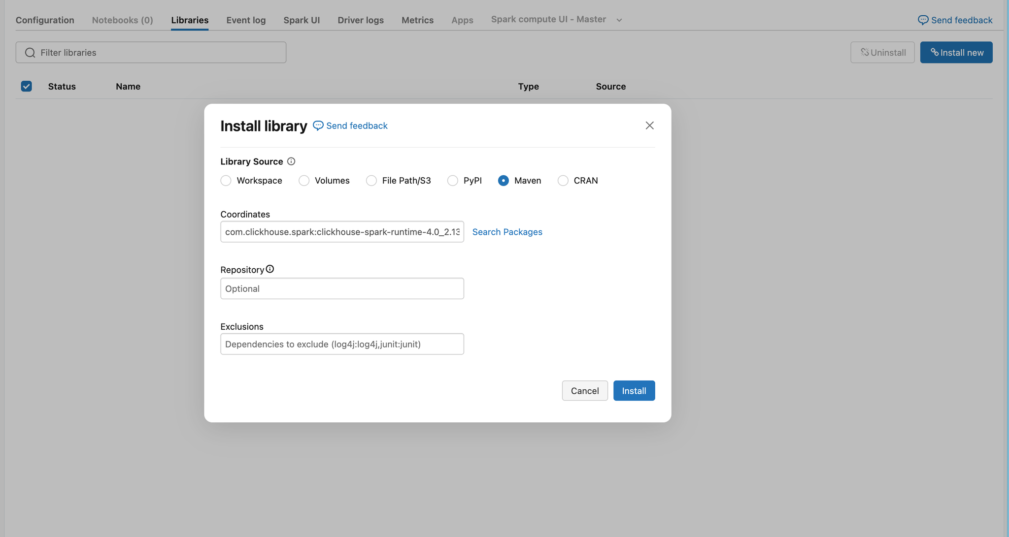 Integrating ClickHouse with Databricks | ClickHouse Docs