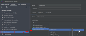 Connecting DataGrip to ClickHouse | ClickHouse Docs