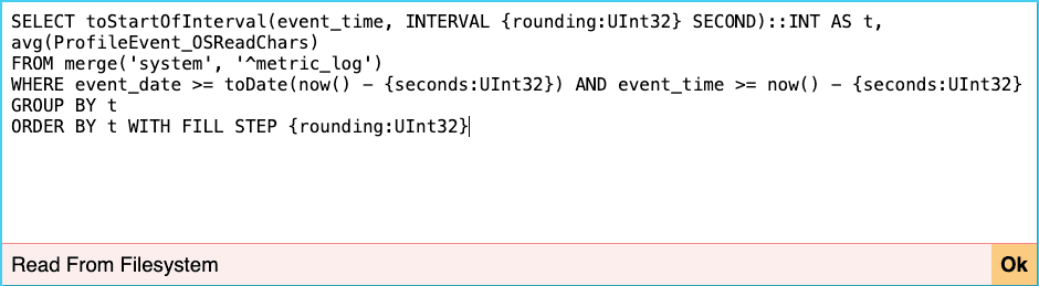 Advanced dashboard in ClickHouse Cloud | ClickHouse Docs