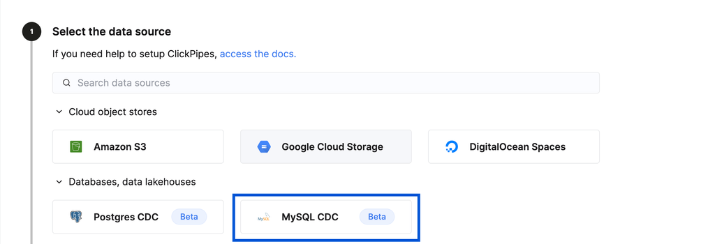 Ingesting Data From Mysql To Clickhouse Using Cdc Clickhouse Docs