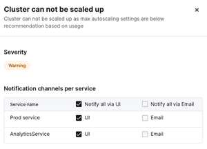 Notifications | ClickHouse Docs