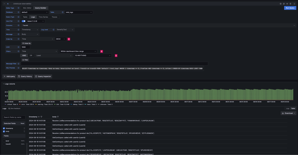 Using Grafana | ClickHouse Docs