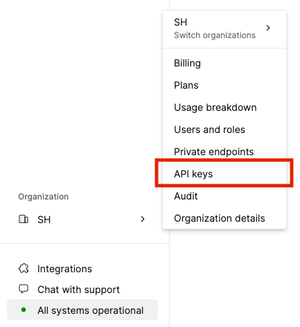 Managing API Keys | ClickHouse Docs