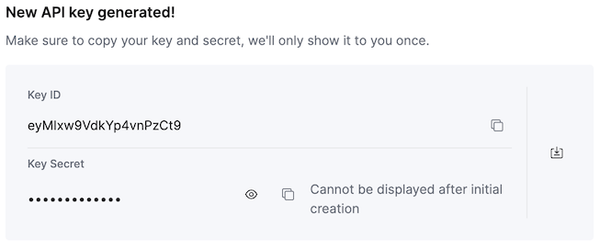 Managing API Keys | ClickHouse Docs