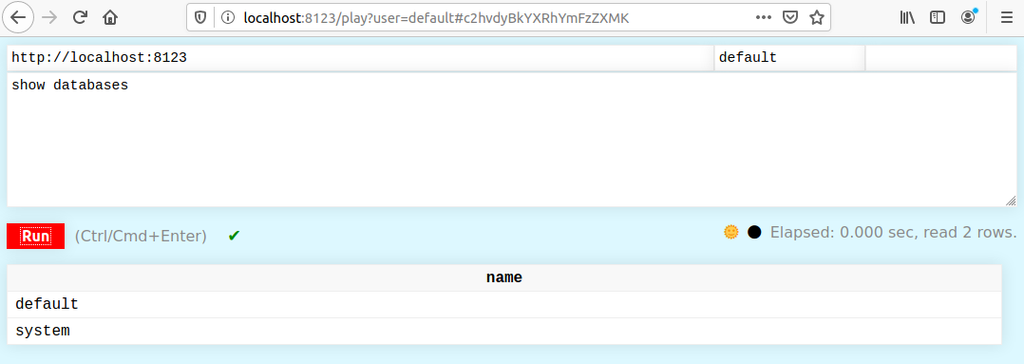 HTTP Interface | ClickHouse Docs
