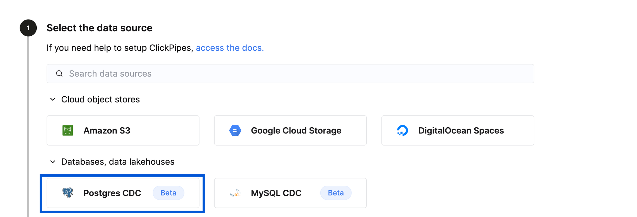 Ingesting data from Postgres to ClickHouse (using CDC) | ClickHouse Docs