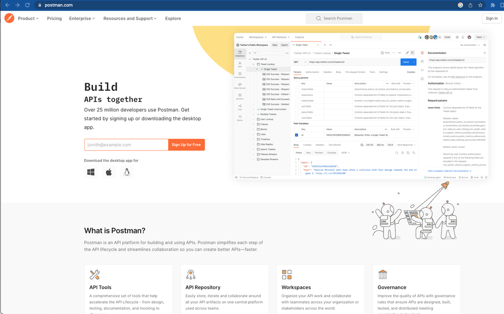 Programmatic API access with Postman | ClickHouse Docs