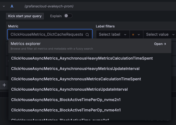 Prometheus | ClickHouse Docs