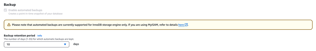 RDS MySQL source setup guide | ClickHouse Docs