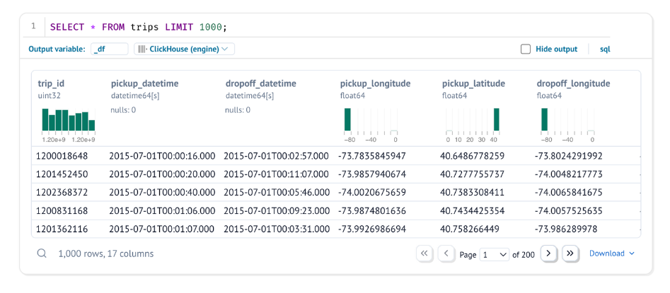 Using marimo with ClickHouse | ClickHouse Docs