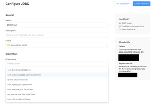 Connecting Retool to ClickHouse | ClickHouse Docs