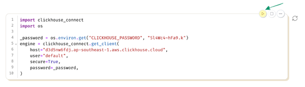 Using marimo with ClickHouse | ClickHouse Docs