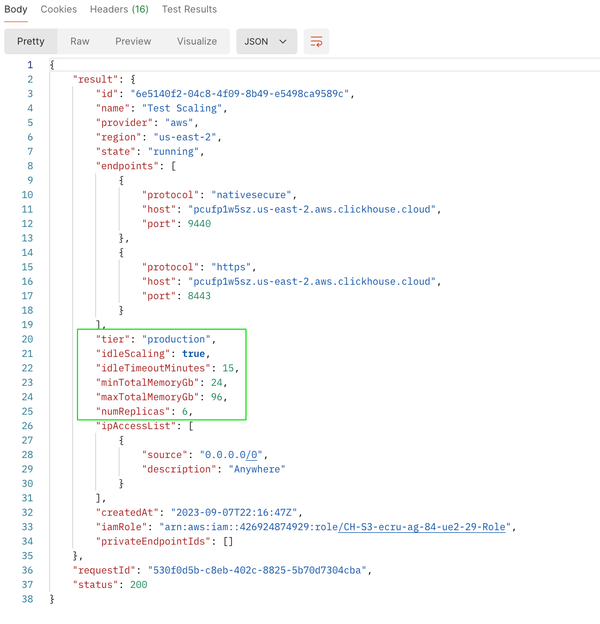 Automatic Scaling | ClickHouse Docs