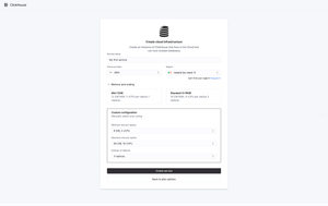 ClickHouse Cloud quick start | ClickHouse Docs