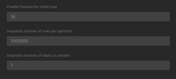 Parallel Snapshot In The MySQL ClickPipe | ClickHouse Docs