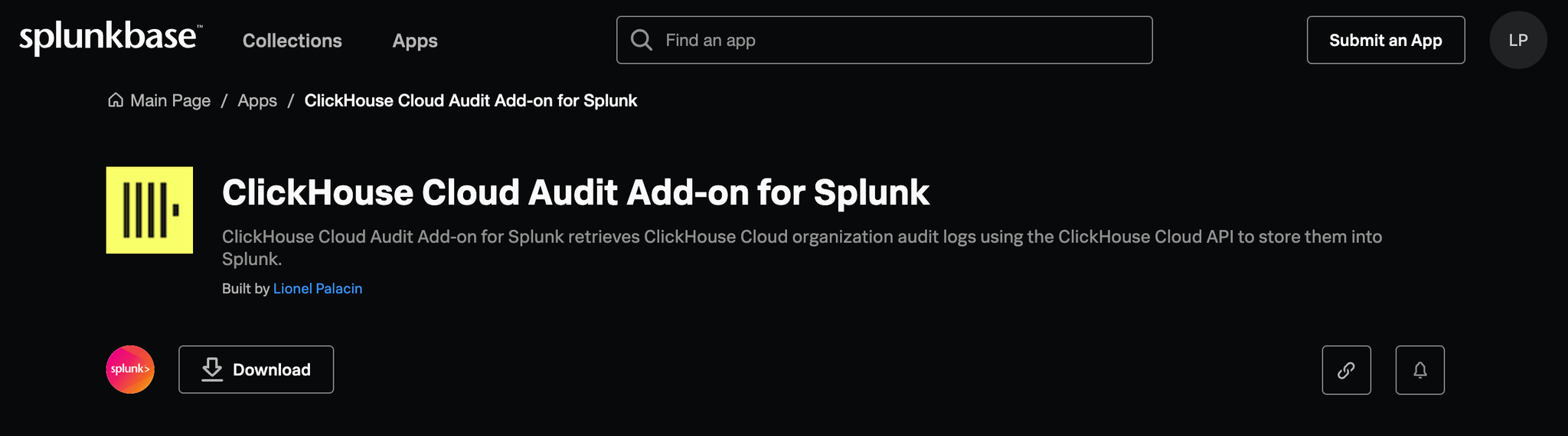 Storing ClickHouse Cloud Audit logs into Splunk | ClickHouse Docs