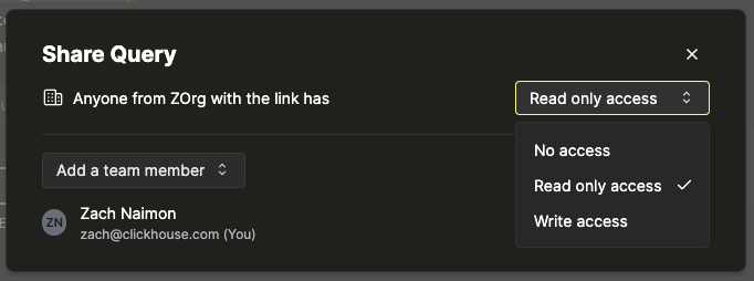 SQL console | ClickHouse Docs