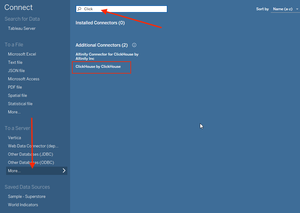 Connecting Tableau to ClickHouse | ClickHouse Docs