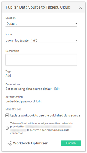 Tableau Online | ClickHouse Docs