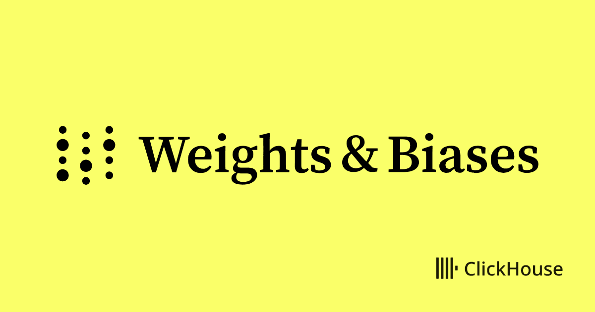 Prototype to production: How Weights & Biases and ClickHouse help teams scale AI development