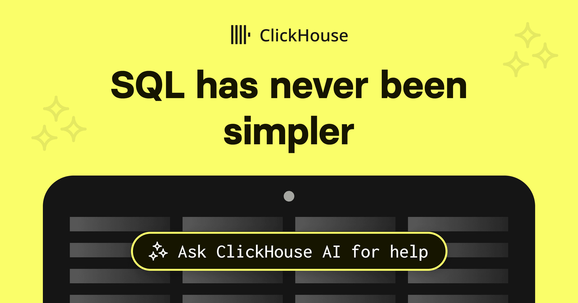Announcing GenAI powered query suggestions in ClickHouse Cloud Announcing GenAI powered query suggestions in ClickHouse Cloud